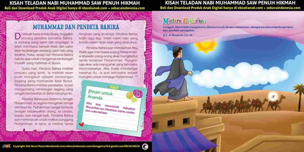 E260.18 Kisah Teladan Nabi Muhammad Saw Penuh Hikmah; Muhammad dan ...